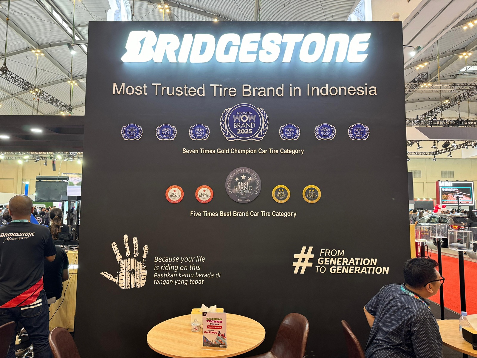 Bukan Sekadar Pameran, Bridgestone Ajak Pengunjung GJAW 2025 Mengenal ...